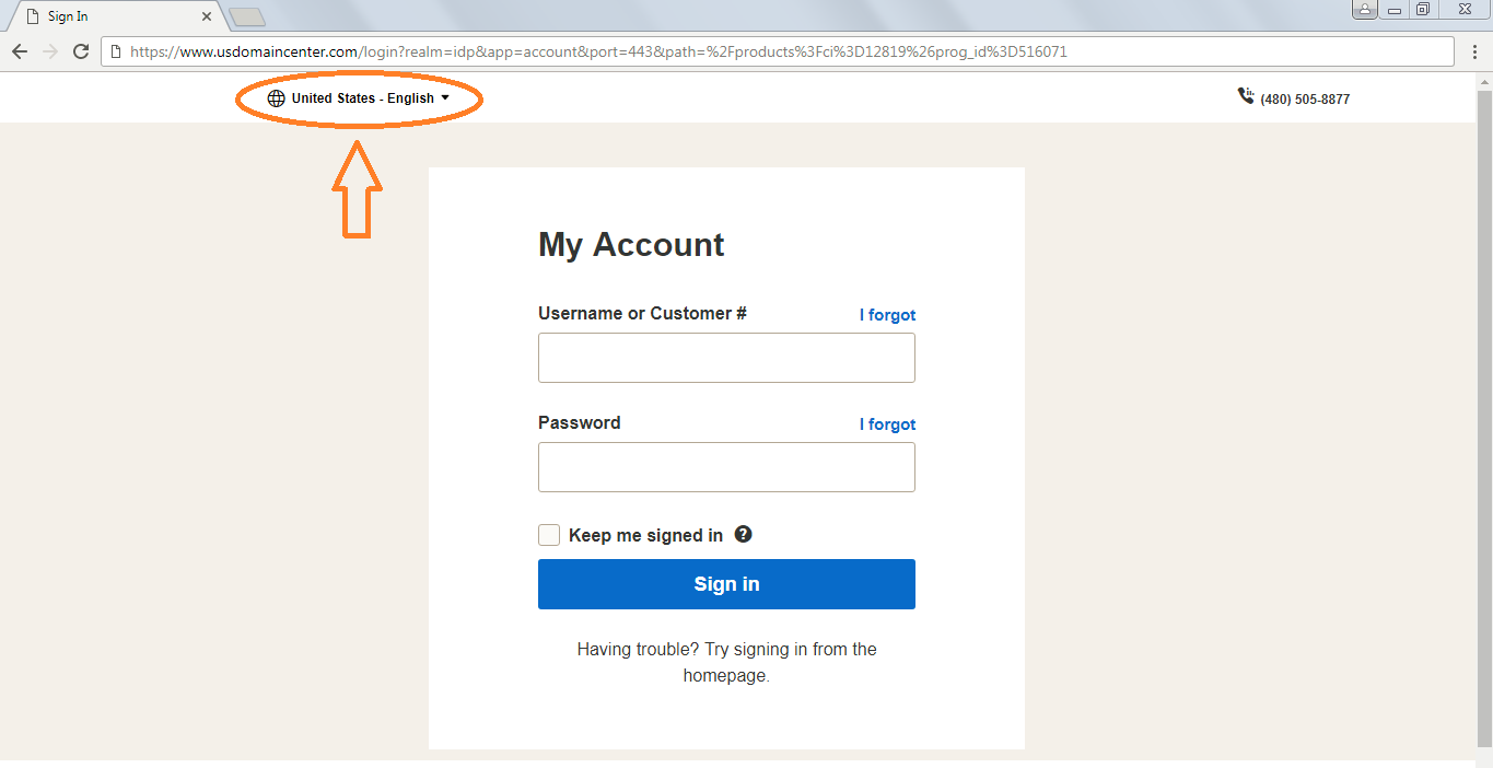 US Domain Center (美国域名中心)是世界最强的: 不但支持各国货币, 还支持各国语言(新功能)